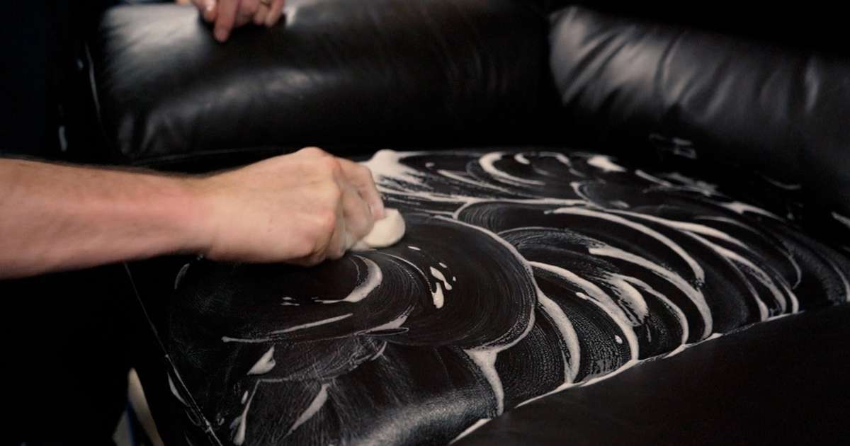 The best way to clean leather