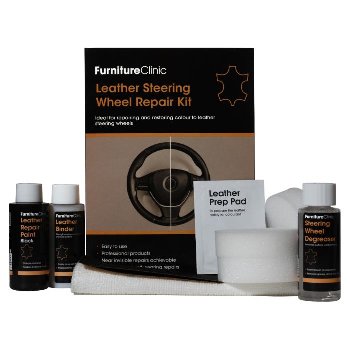 Leather Steering Wheel Repair & Restoration Kit