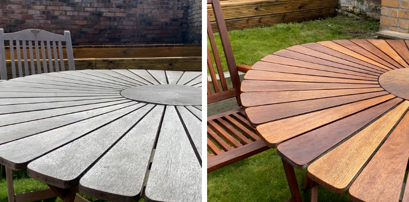 How to change the colour of wood using our Teak Wood Stain