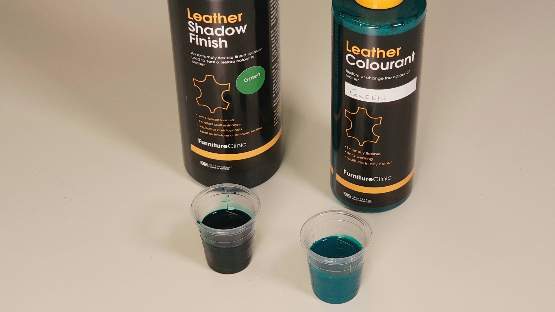 New Product by Furniture Clinic: Leather Shadow Finish